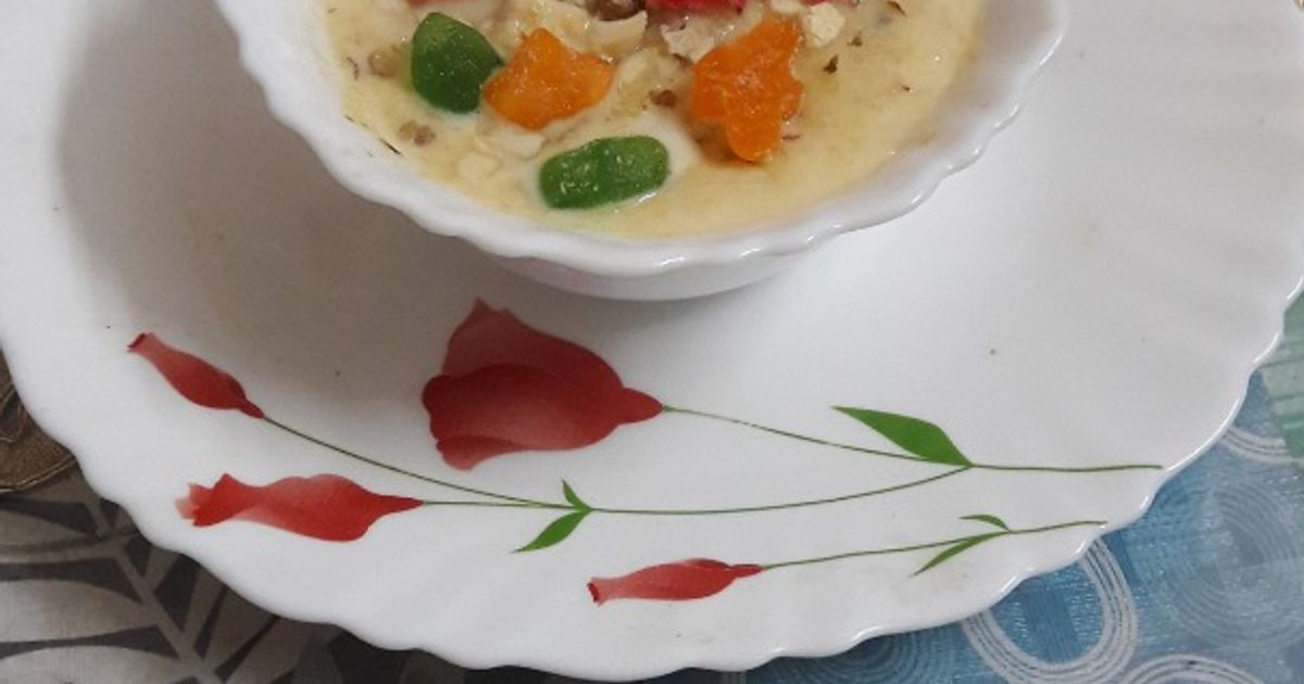 Instant Dry Fruits Rabri Recipe by Mrk Kalra - Cookpad