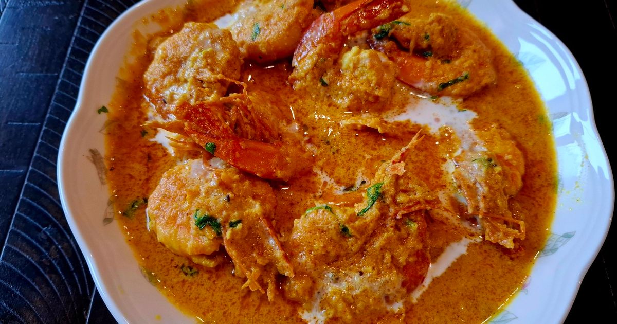 Creamy Prawn Malai Curry Recipe by Kumkum Chatterjee - Cookpad