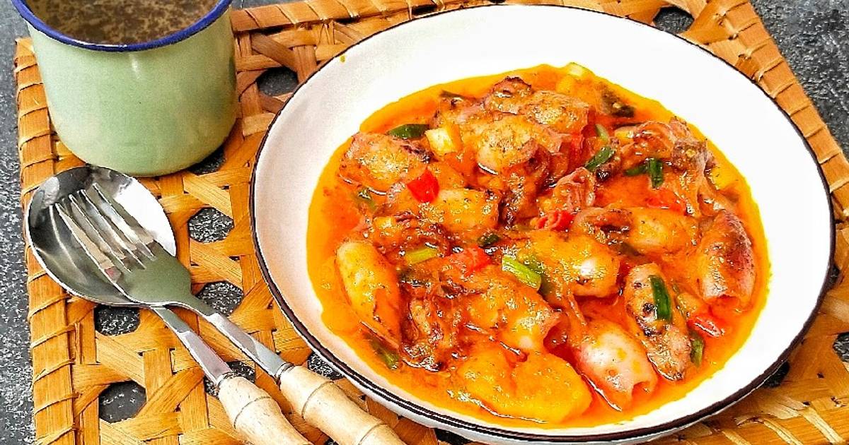 Resep Cumi Saos Padang oleh Hety Priscilla - Cookpad