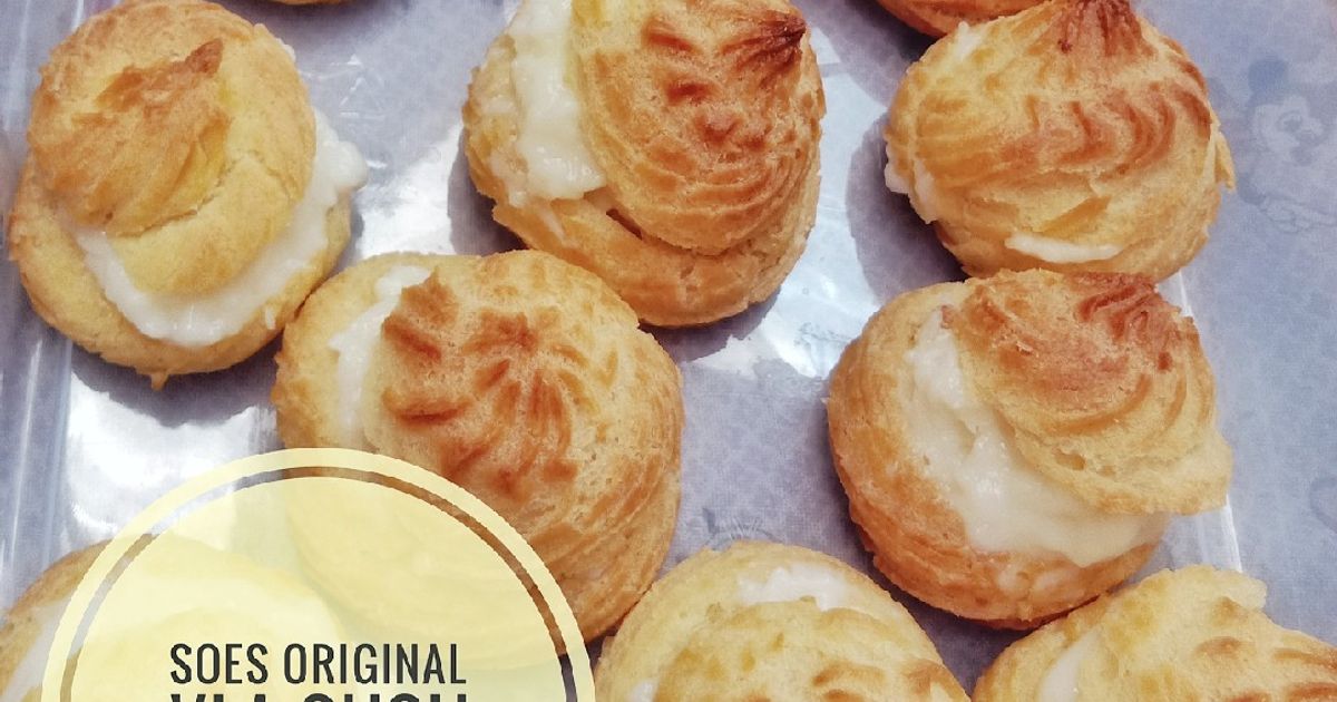 Resep kue sus isi vla susu dengan rum rumahan enak dan mudah - Cookpad
