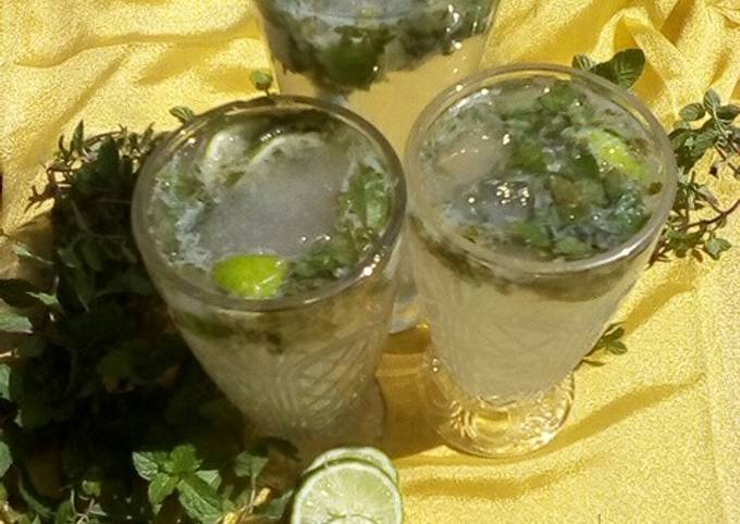 Virgin mojito mocktail Recipe by sapeena's cuisine - Cookpad