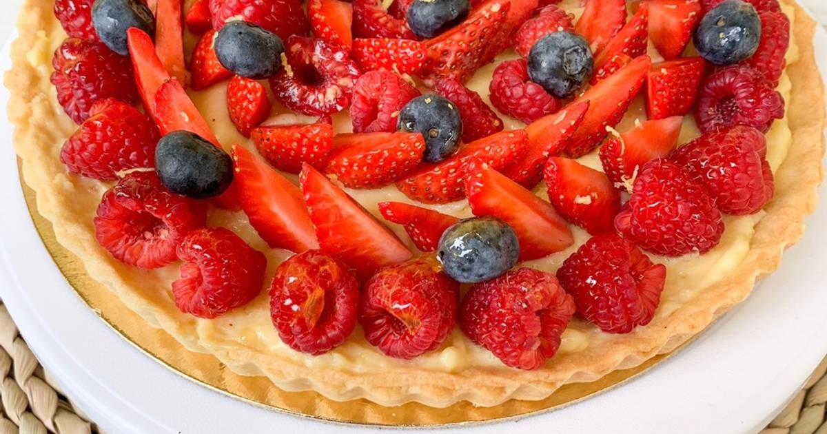 Tarte aux fruits rouges de les douceurs de candice - Cookpad