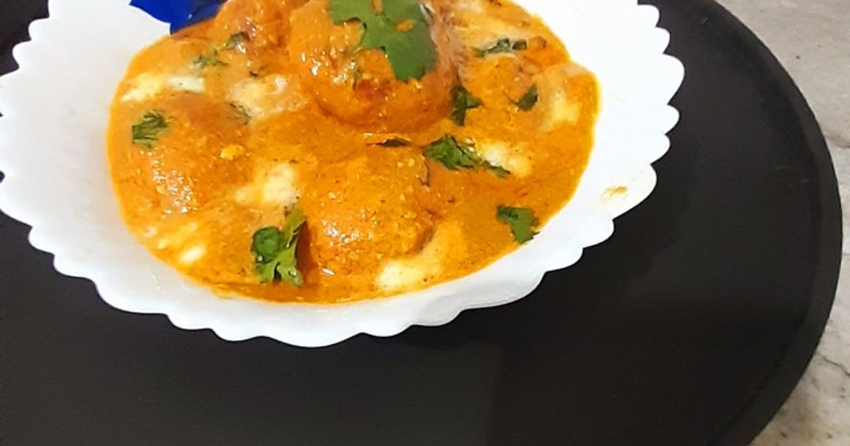 Shahi Malai Kofta Curry (Without Frying) Recipe by NEETA BHARGAVA - Cookpad
