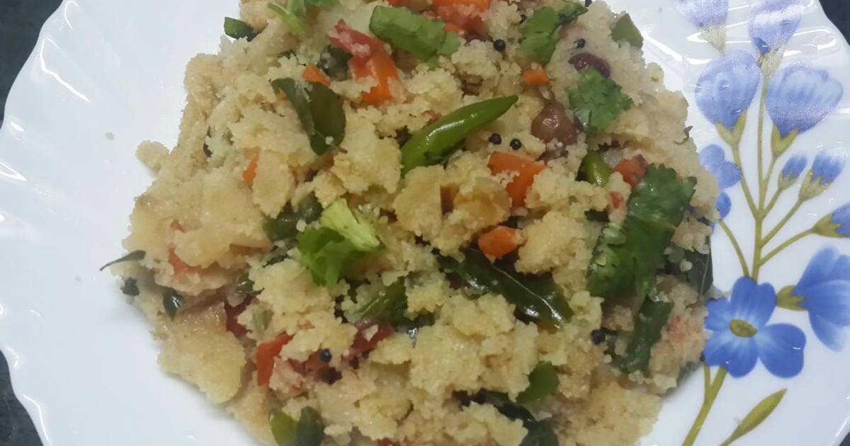 Semolina Upma Recipe by Kumkum Chatterjee - Cookpad