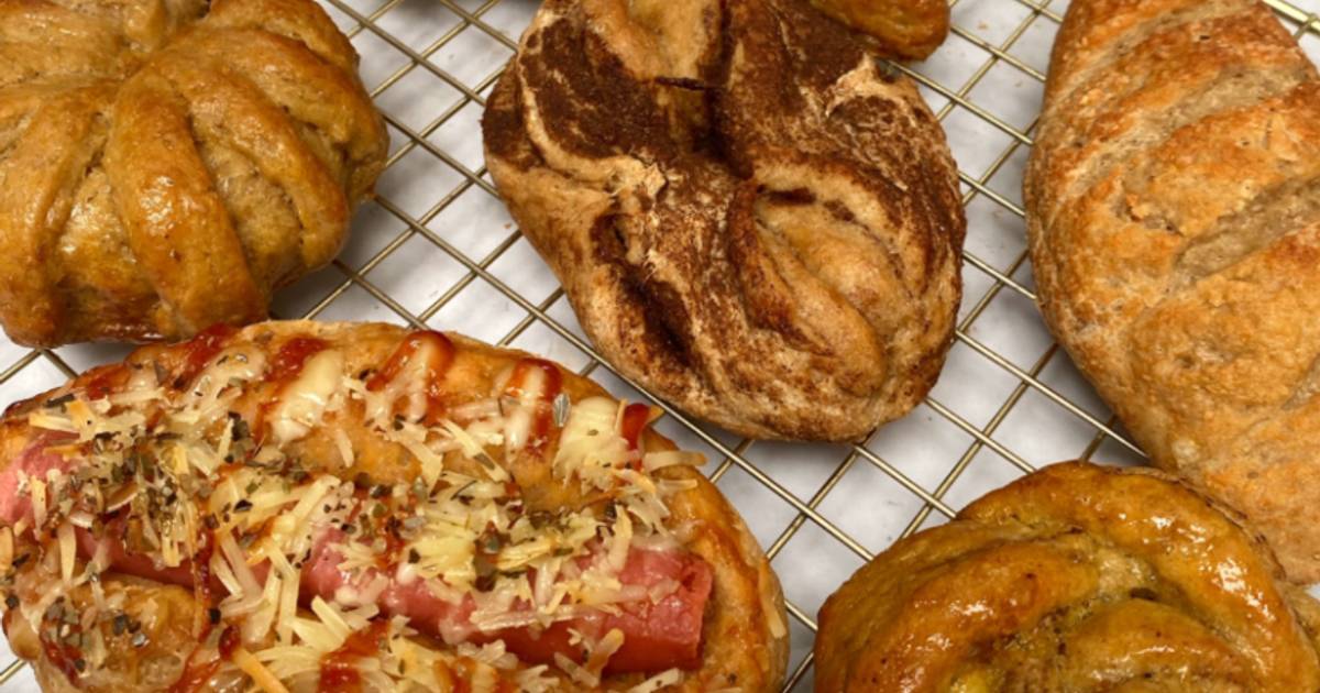 Resep Roti aneka bentuk - Gluten free oleh Phie Kitchen - Cookpad