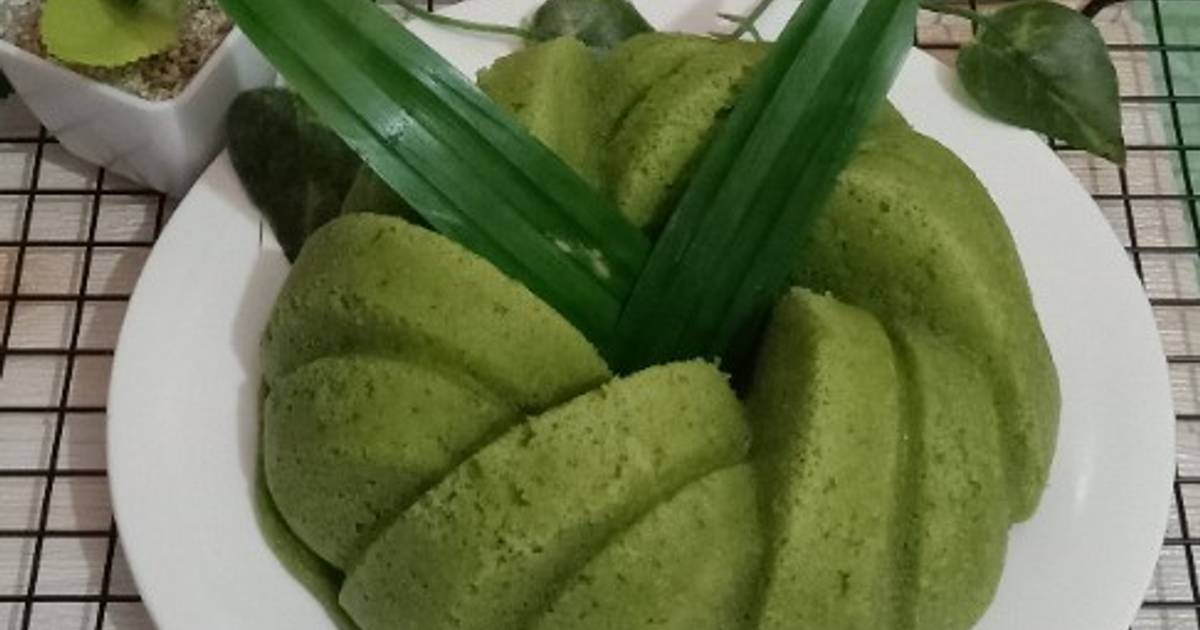 Resep Bolu kukus tepung ketan rasa macha oleh Ratna Rasuan - Cookpad