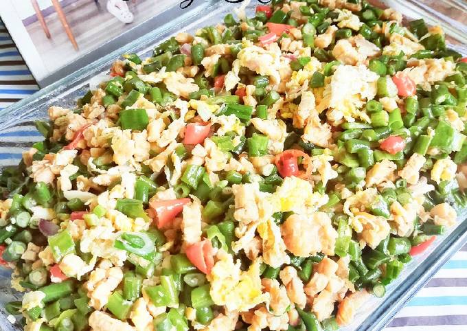 Resep Orek Telur Rajang Tempe Kacang Panjang oleh Chiensyn Kuliner ...