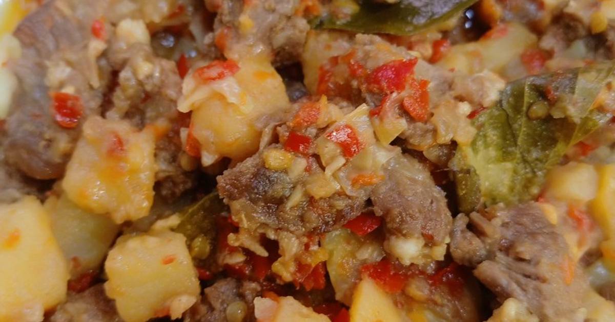 59 resep sambel daging sapi mercon enak dan mudah - Cookpad