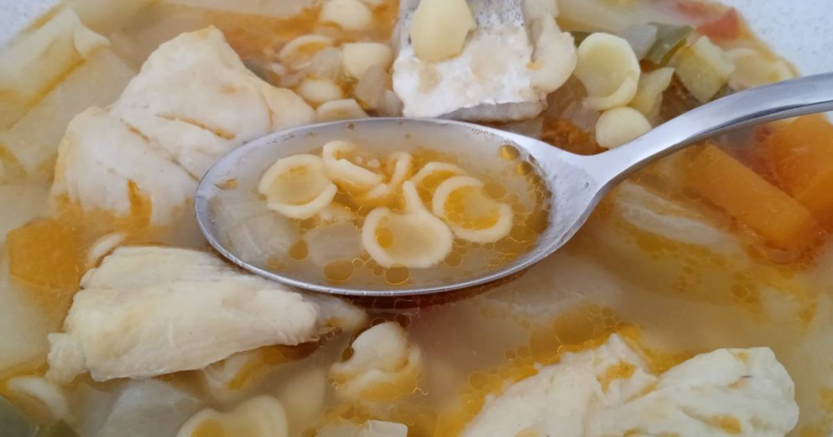 Sopa de pescadilla Receta de Miguelo Ferrer Alberich - Cookpad