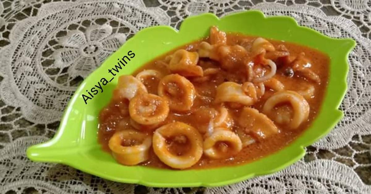 102 resep cumi-cumi saos merah enak dan mudah - Cookpad