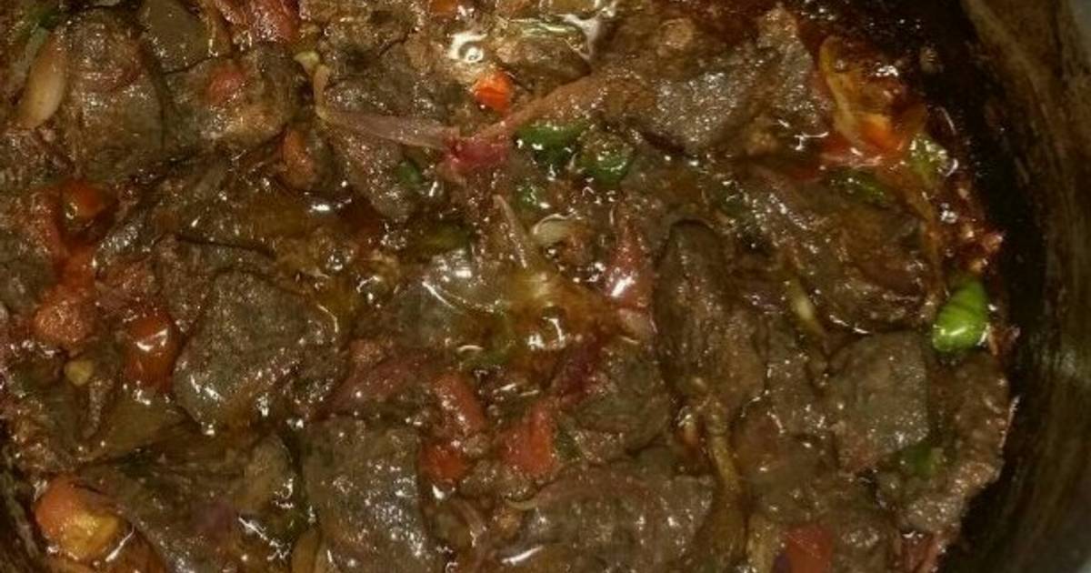 Stewed liver Recipe by Isabella - Cookpad