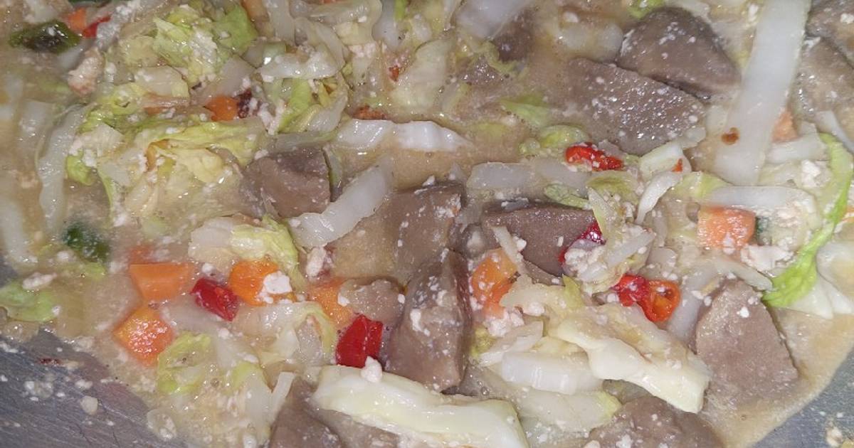 3.785 resep oseng sawi pentol enak dan mudah - Cookpad