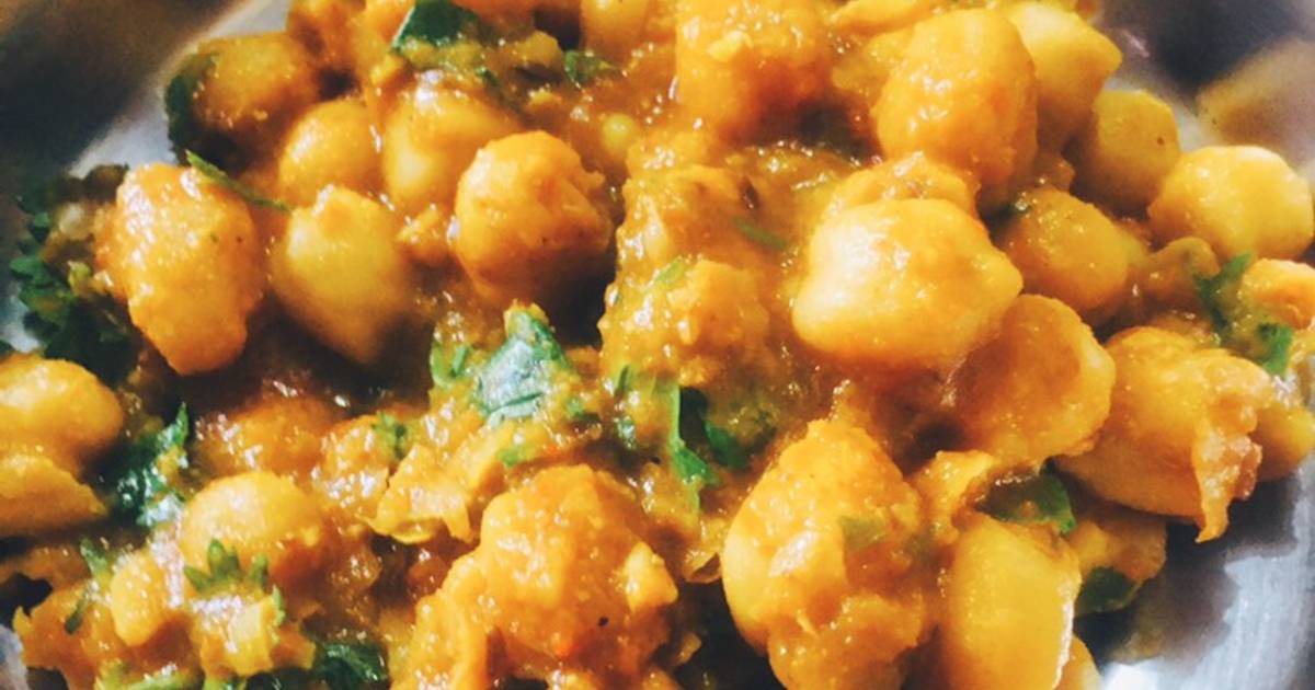 Jain chole Recipe by Prachi Jain ️ - Cookpad