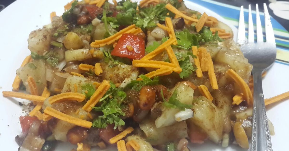 Aloo Kabli /Chatpata Potato Chaat Recipe by Kumkum Chatterjee - Cookpad