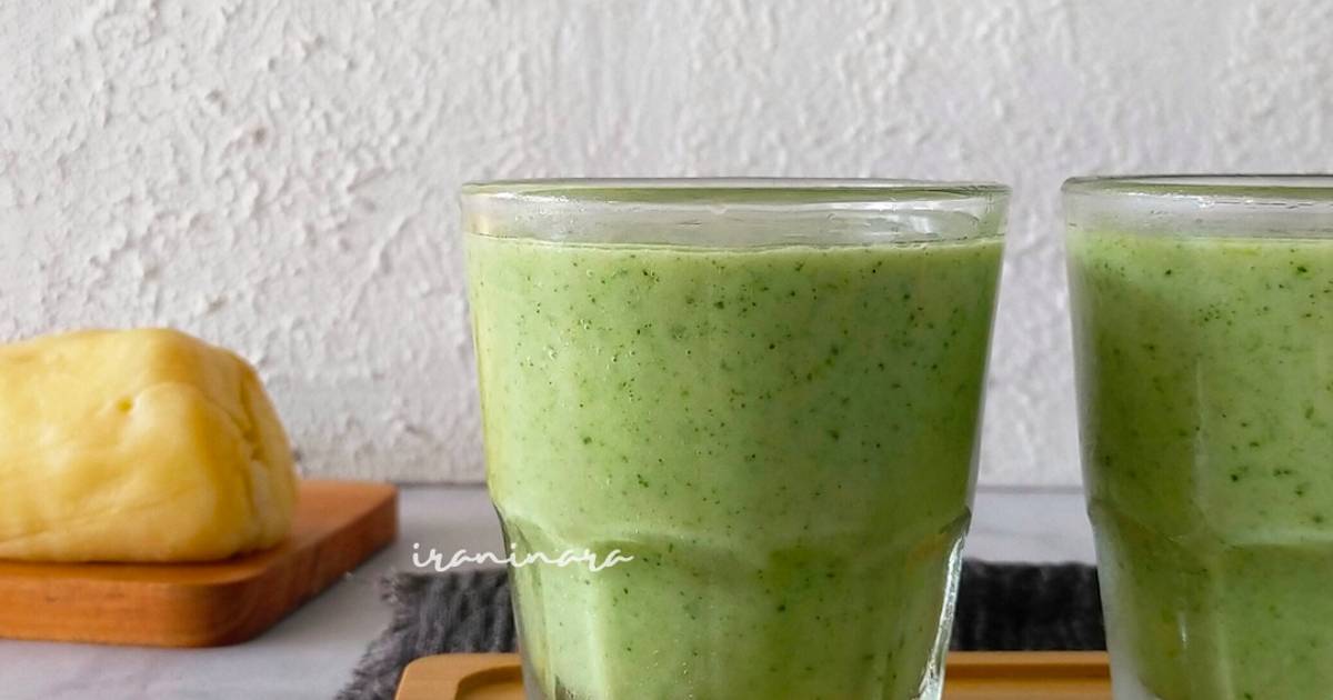 Resep Jus Pokcoy Tape Singkong oleh irani nara - Cookpad