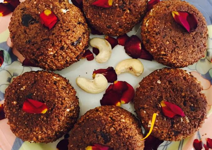 Wheat flour Oats dates cookies Recipe by Neha Nikul Raval - Cookpad