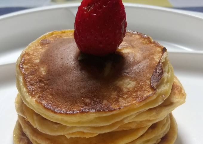 Resep Fruit Pancake 🥞 (Snack MPASI 9 bulan +) oleh Normayola Classic ...