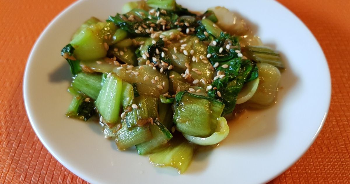 Ricetta Pak Choi Saltato In Padella di rosso rubinian - Cookpad