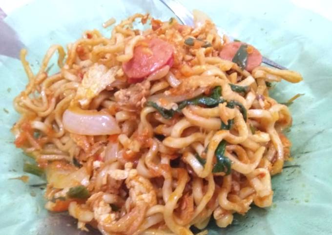 Resep Mie goreng Tek Tek ebi oleh Elsyifa JF - Cookpad