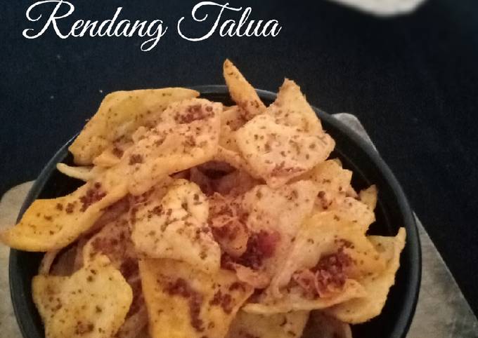 Resep Rendang talua oleh Deffi Mom's Ahnaf - Cookpad
