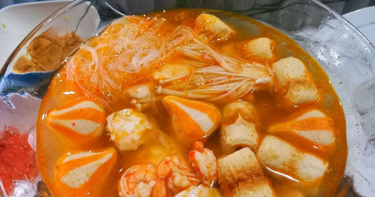 Resep Suki Tomyam Home Made oleh Betrisia - Cookpad