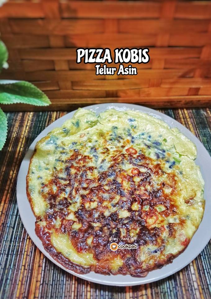Resipi 13:12:24 - Pizza kobis dan telur asin oleh Hani Shaimi - Cookpad