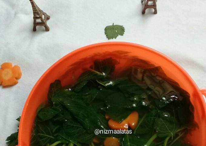 Resep Sayur Bening | Sayur Bayem Sederhana oleh Nizma Alatas - Cookpad