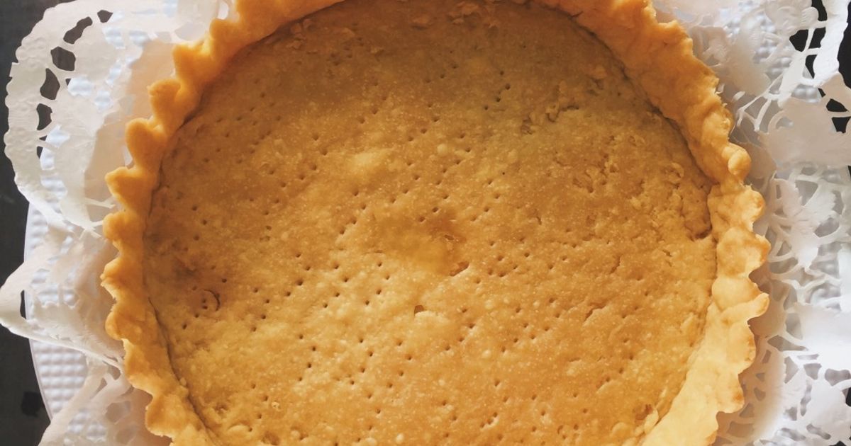Resep Eggless French Tart Shell (Pie Crust / Kulit Pie) oleh Christine ...