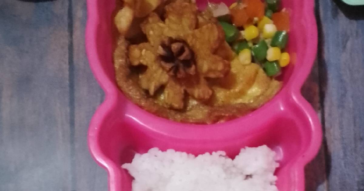 94 resep nasi bento anak sayuran tahu enak dan mudah - Cookpad