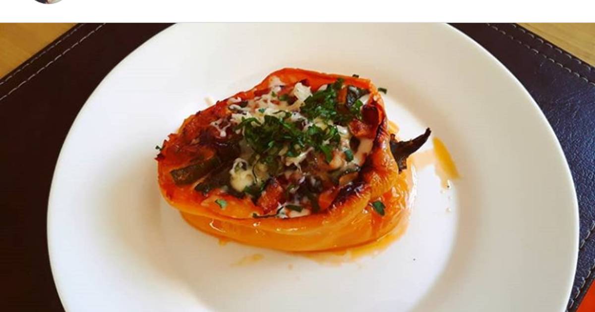 Morrones rellenos de verduras o carne 🍴 Receta de Sonia Gomez - Cookpad
