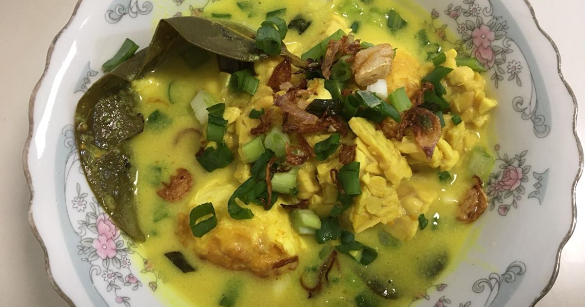 Resep Sayur Kuning/ Orem Orem Tempe Telor oleh Anya Romsa - Cookpad