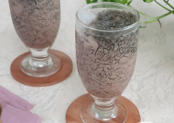 Resep Es Milo Cincau oleh Thyara - Cookpad