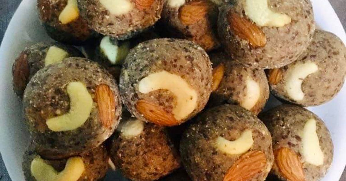 Alsi Moongphali Laddoos Recipe by Sadhana Mohindra - Cookpad