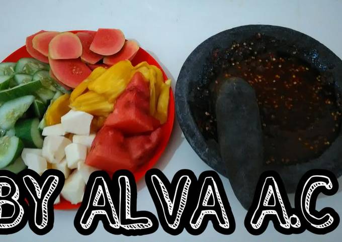Resep Rujak potong oleh AAC - Cookpad