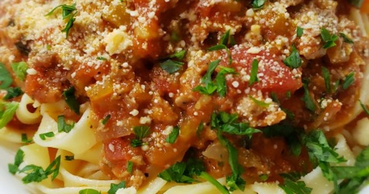 Creamy Sausage Bolognese Recipe By Kels Ro