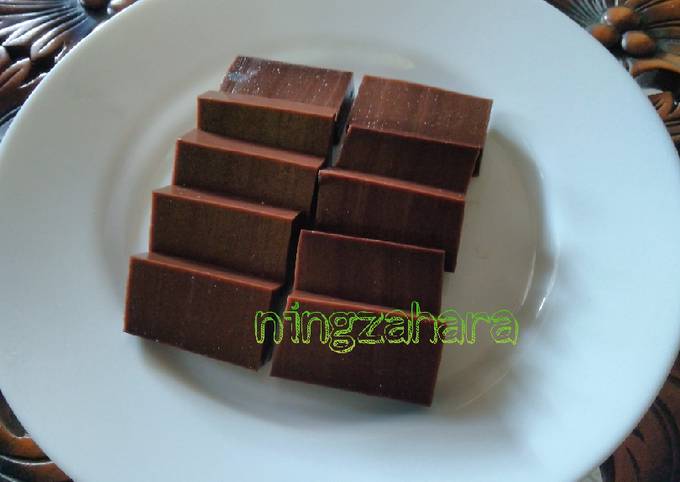 Resep Dodol Agar Coklat oleh Ning Zahara - Cookpad
