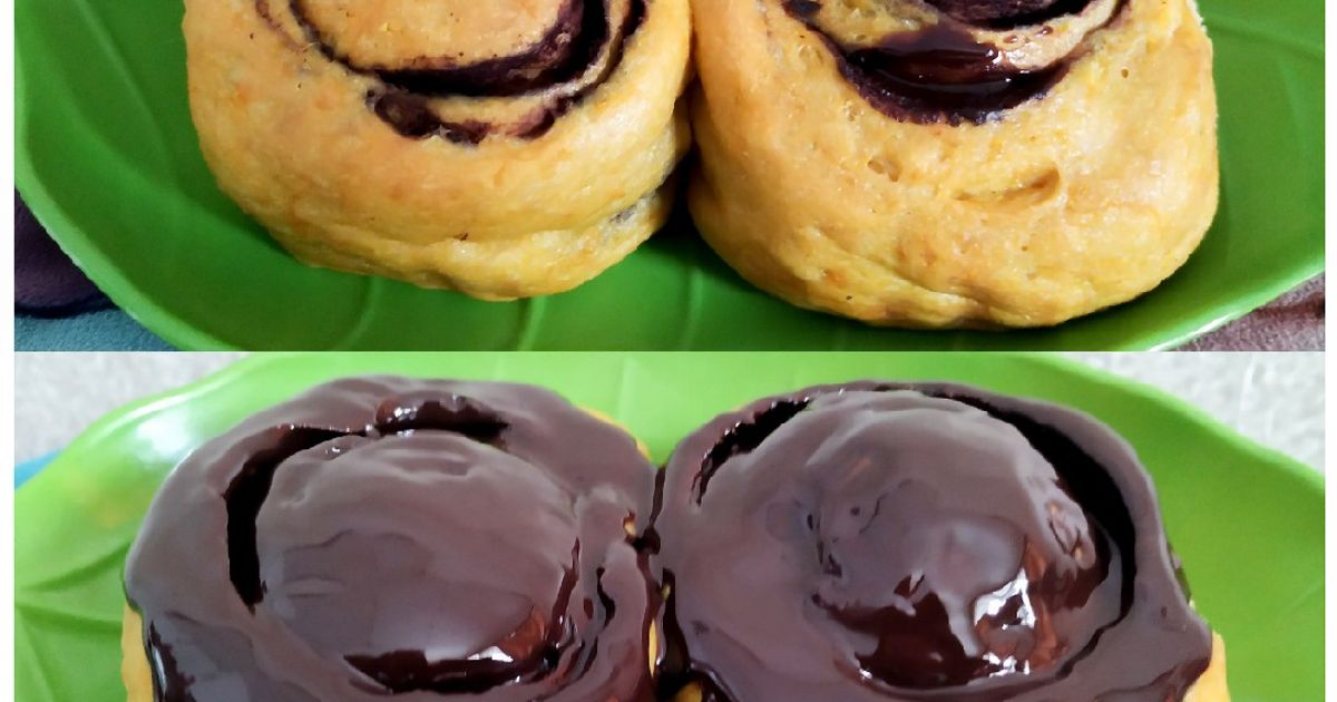 Resep Choco Rolls Keto / Roti Labu Parang Keto #Ketopad #Keto oleh Mona ...