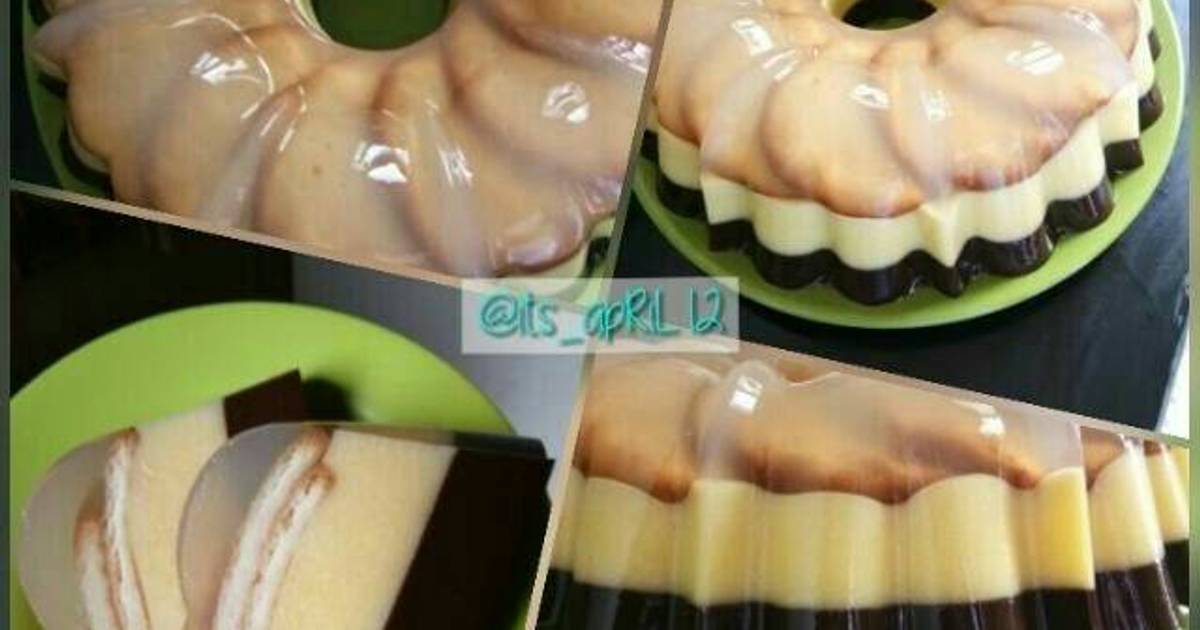 Resep Puding Marie Susu 3 Layer oleh 𝓘𝓽𝓼_𝓪𝓹𝓡𝓲𝓛 - Cookpad