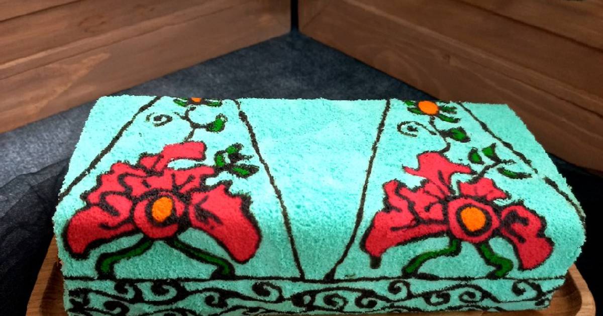 Resep Batik Steamed Cake oleh Andy - Cookpad