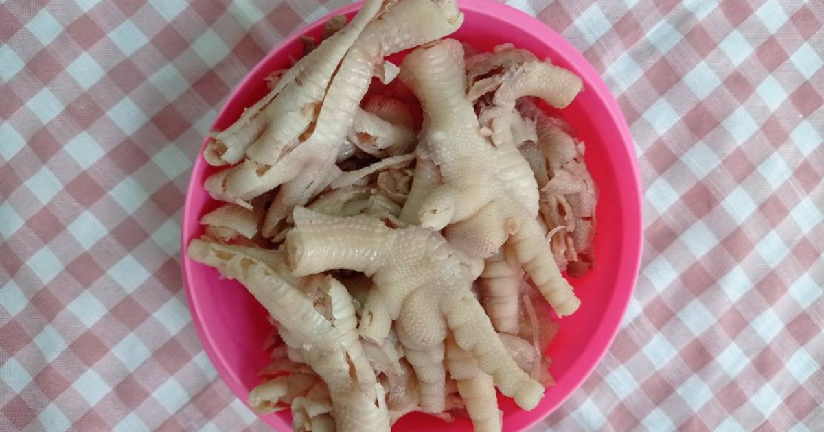 Resep Ceker Ayam Tanpa Tulang oleh tia kurnia - Cookpad