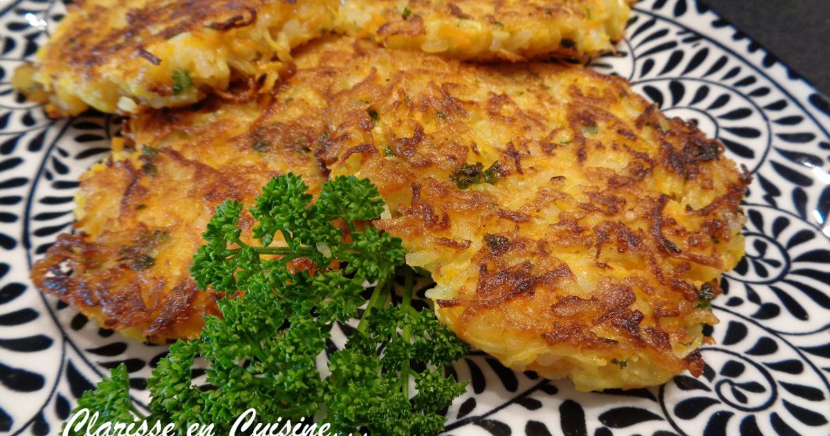 Rice Patties With Vegetables And Emmental Cheese Recipe By Clarisse En ...