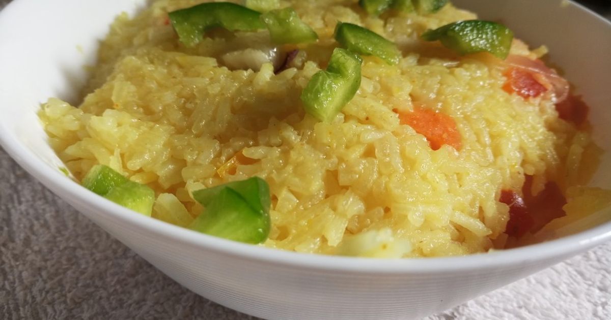 Tropical Coconut Pineapple Rice #4weekschallange Recipe by Maggie Karis ...