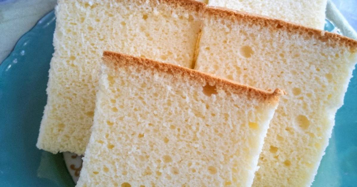 Resep Vanilla Cheese Sponge Cake oleh Vita Jaurina - Cookpad
