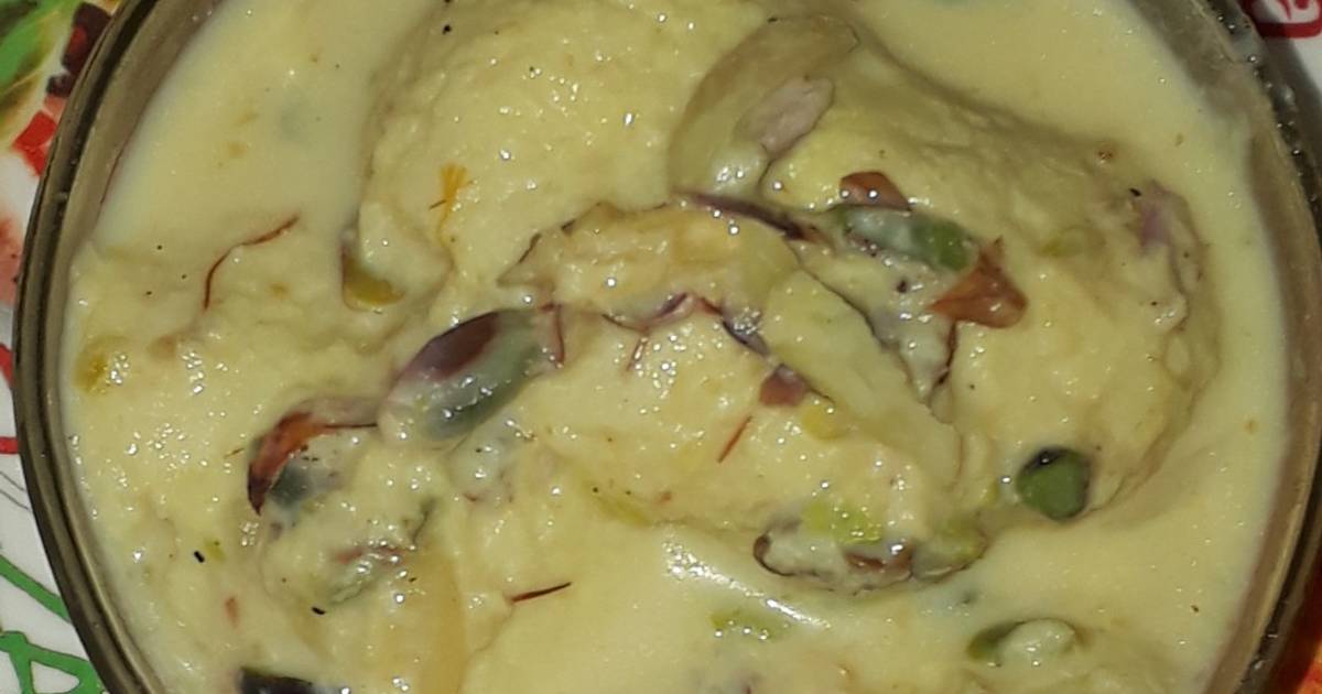 Ras bhari rasmalai Recipe by Minakshi maheshwari - Cookpad