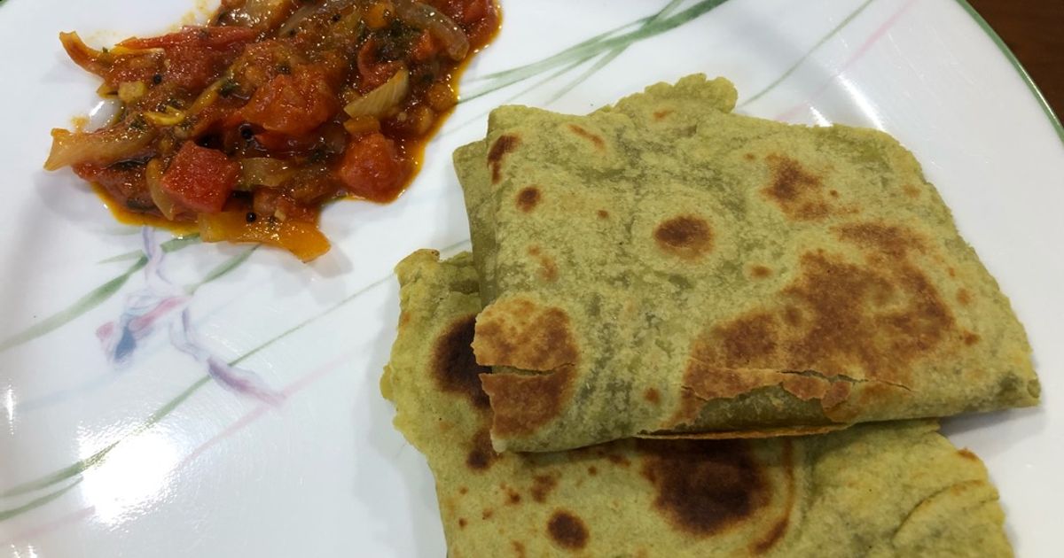 Whole Wheat Avocado Roti (Tortilla) Recipe By Hema79