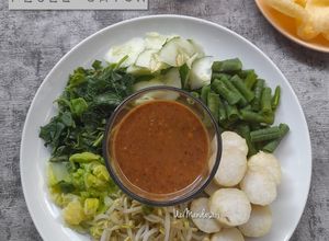 Resep pecel sayur: Sehat, segar, mudah & lezat!
