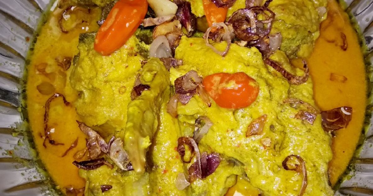 Resep Opor Ayam Kuah Susu... 🐥🐓🍶 oleh Melly melon - Cookpad