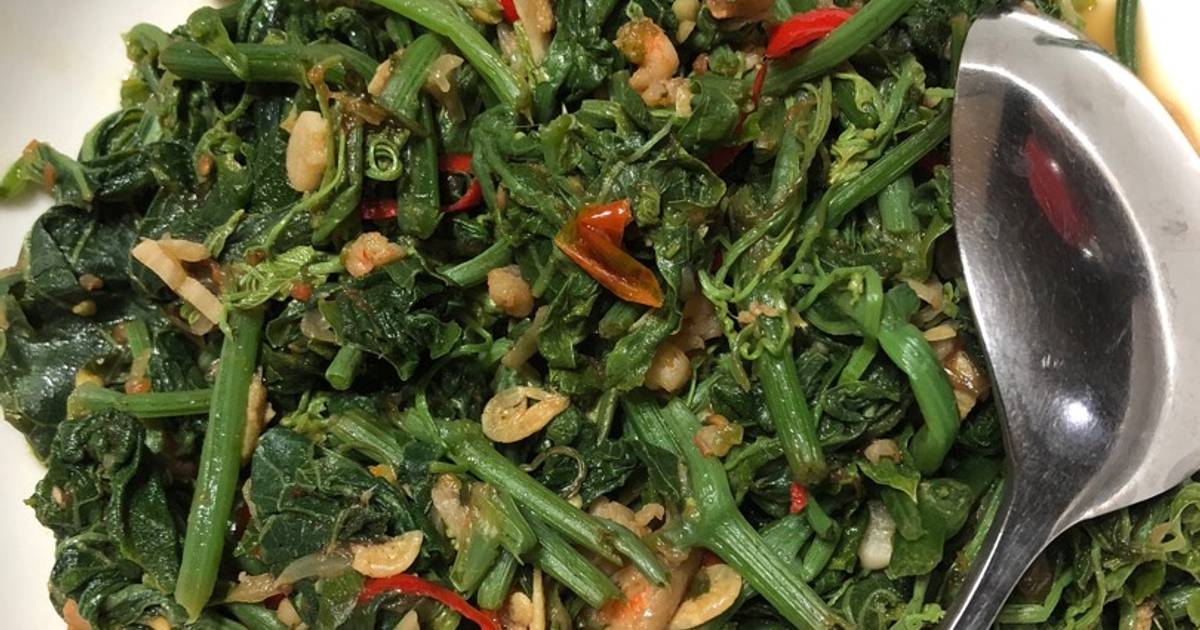 Resep Pucuk Labu masak belacan oleh Yolee SM - Cookpad