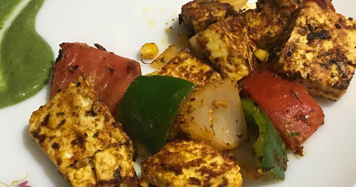 Paneer Tikka Recipe by Jagruti Desai - Cookpad