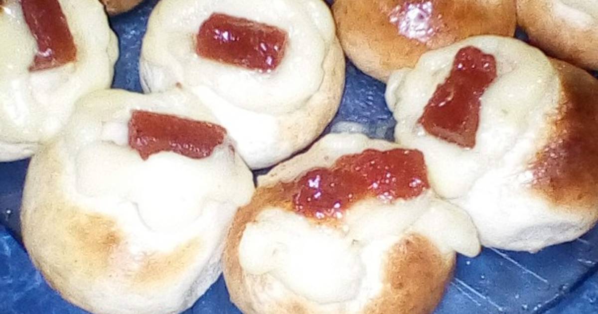 Pan de leche con crema pastelera Receta de ♡Sofia♡- Cookpad